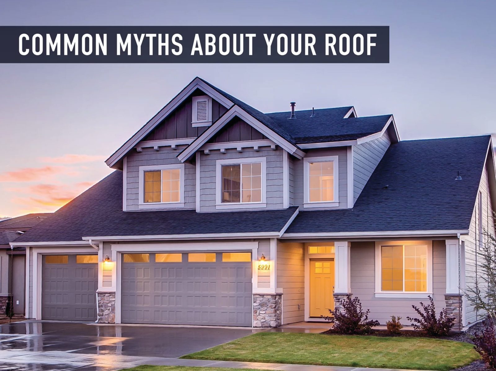 Common Myths About Your Roof - crainroofing.com